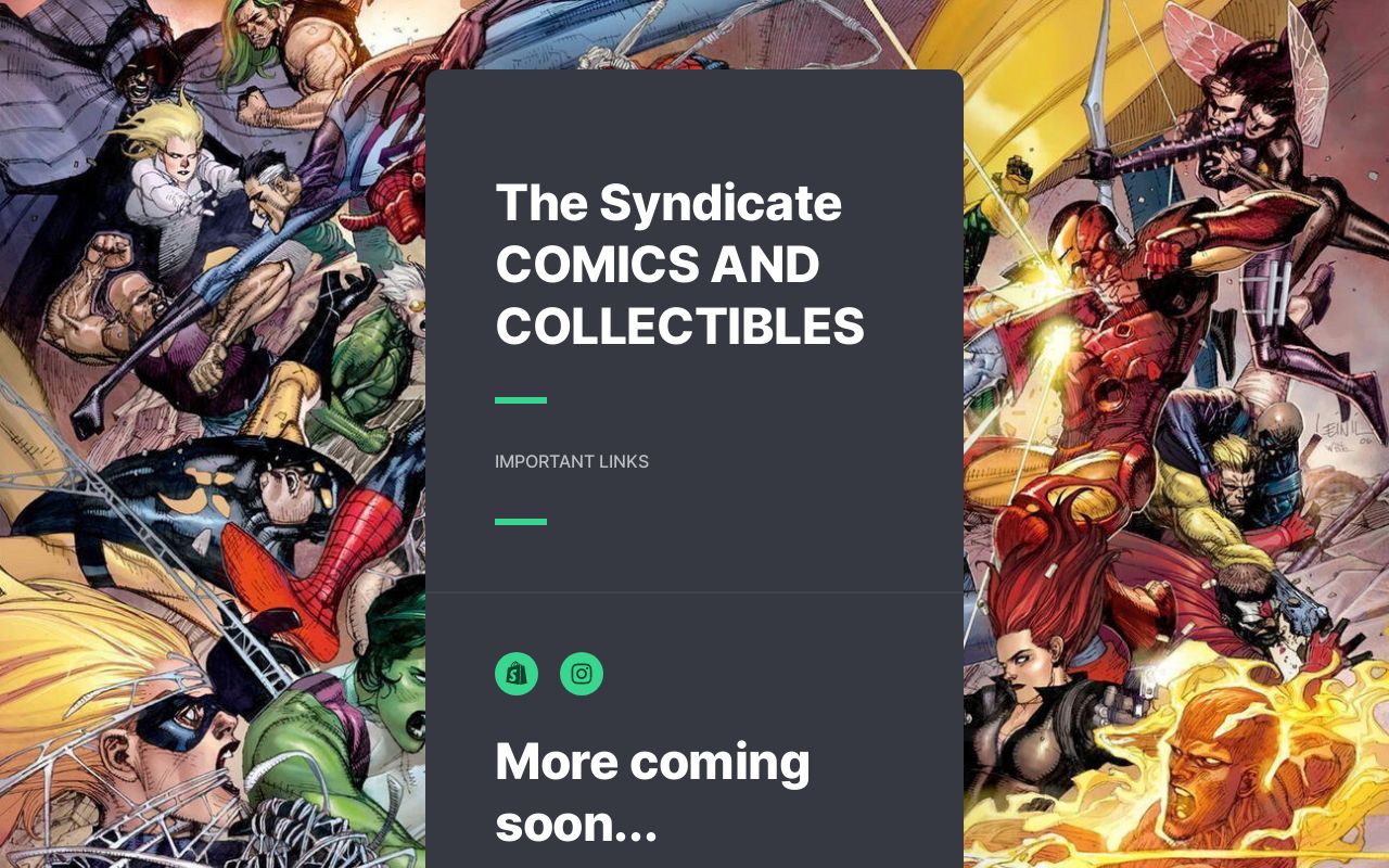 The Syndicate Comics and Collectibles